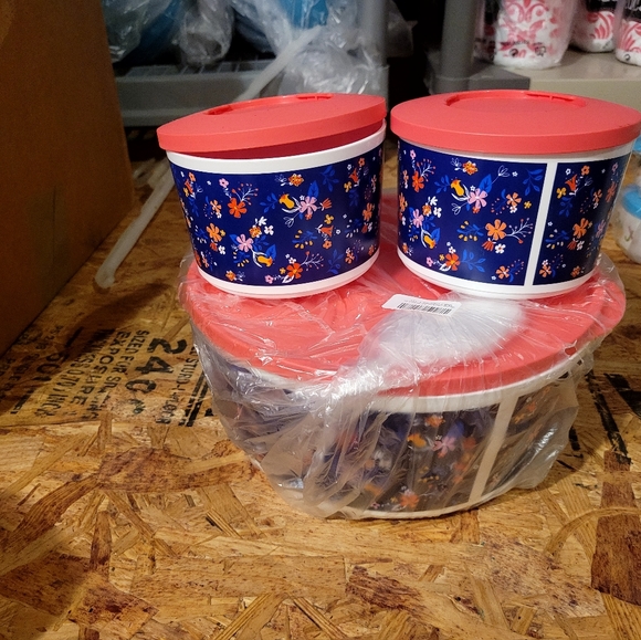 Tupperware | Kitchen | Tupperware 3pc Stackable Set | Poshmark